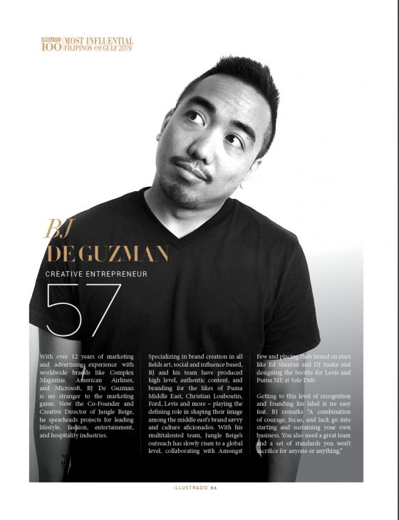 Bj De Guzman - Illustrado 300 Most Influential Filipinos in the Gulf ...